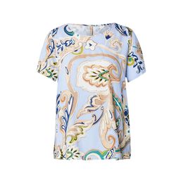 soyaconcept Bluse 'Casja 1' Damen Gr&ouml;&szlig;e XL beige / pastellblau / hellbraun / oliv