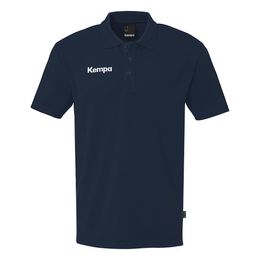 Kempa Herren Trainingsshirt "Trainings-T-Shirt Classic", blau, Gr. XXXL, Obermaterial: 60% Baumwolle CO(Bio). 40% Polyester Pol. recyc.., Shirts