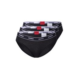 Hugo Slip 'TRIPLET BRIEF STRIPE' Damen Gr&ouml;&szlig;e XL rot / schwarz / wei&szlig;