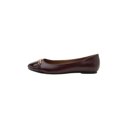 Anna Field Ballerina Damen Gr&ouml;&szlig;e 37 weinrot Sommerschuhe
