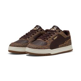 Puma Damen Sneaker "CAVEN III FELINE", Gr. 42, braun, Synthetik, mehrfarbig, Schuhe
