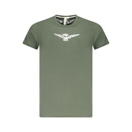 Akademie Milit&auml;r Gr&uuml;n Baumwolle Herren T-Shirt