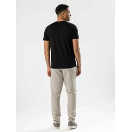 TEESHOPPEN Herren Kurzarmhemd "TEESHOPPEN T-shirt Regular T"schwarz, Gr. L, Obermaterial: 60% Baumwolle, 40% Polyester, Hemden
