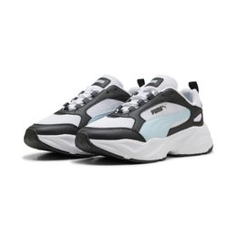 Puma Damen Sneaker "CASSIA 20", Gr. 37,5, schwarz-wei&szlig;, Textil, unifarben, Schuhe, f&uuml;r sportliche und l&auml;ssige Looks, angenehmes Tragegef&uuml;hl