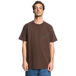 DC Shoes Herren T-Shirt "DC Star Pocket", braun, Gr. S, Obermaterial: 75% Baumwolle, 25% Baumwolle., Shirts