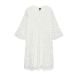 Vero Moda Curve Kleid 'VMHONEY' Damen Gr&ouml;&szlig;e 5XL wei&szlig;