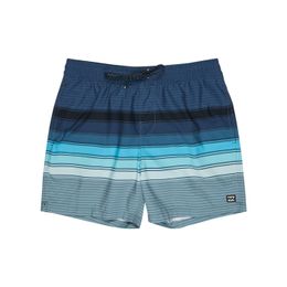 Billabong Herren Boardshorts "All Day Stripe Layback", blau, Gr. XS, Obermaterial: 100% Polyester., Hosen