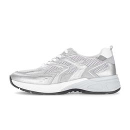 Gabor Damen Sneaker "Sneaker low", Gr. 42silber, Schuhe