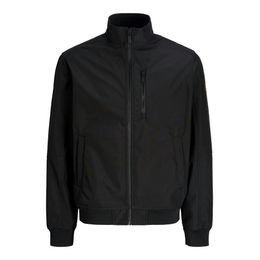 Jack & Jones JACK & JONES Herren Softshelljacke "JJELIAM SOFTSHELL BOMBER NOOS", schwarz, Gr. S, unifarben, Web, Obermaterial: 100% Polyester, Jacken, Kunstfaser,