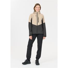 WHISTLER Damen Softshelljacke "Rosea V2", beige, Gr. 48, unifarben, 100% Polyester, Jacken, mit wasserabweisender Beschichtung