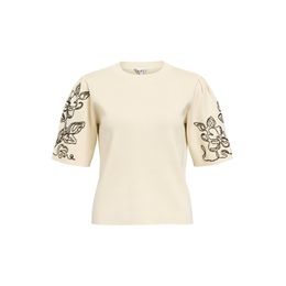 Object Sweater 'OBJFlora' female size L Kitt / Black