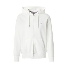 Gant Sweatjacke Herren Gr&ouml;&szlig;e XL wei&szlig;