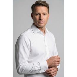 OLYMP Herren Businesshemd "Level Five body fit", beige, Gr. 38, Web, Obermaterial: 97% Baumwolle, 3% Elastolefin, Hemden, Umschlagmanschetten