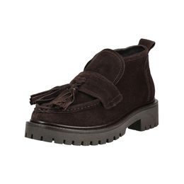 Marc O'Polo MARC O'POLO Damen Ankleboots "Marc O'Polo Stiefelette Leder", Gr. 41, braun, Leder, Schuhe