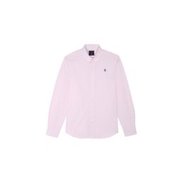 Scalpers Hemd Herren Gr&ouml;&szlig;e M navy / rosa / wei&szlig;