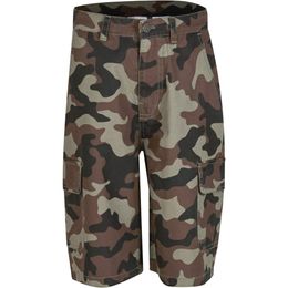 Karl Kani Shorts Jungen Gr&ouml;&szlig;e 122/128 schoko / khaki / tanne