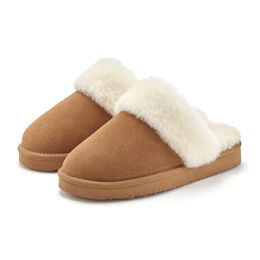Damen Pantolette "Pantoffeln, Clogs, Schlappen, Hausschuh", VIVANCE DREAMS BY LASCANA, Gr. 41, braun, Obermaterial: 100% Rindsleder. Decksohle: 100%