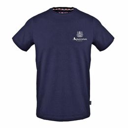 Aquascutum - T-Shirt f&uuml;r Herren (Marine)