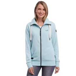 Ragwear Zip-Up Hoodie 'Shocky' female size XXL Light blue