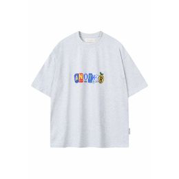 Damen T-Shirt "Another Cotton Lab Kisses From The Coast T-Shirt"ash grau, Gr. S, ANOTHER COTTON LAB, bedruckt, 100% Baumwolle, Shirts