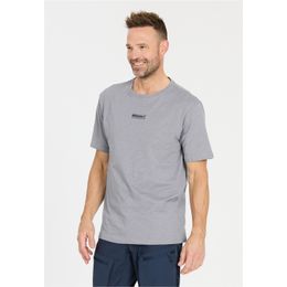 WHISTLER Herren Funktionsshirt "Kunta", grau, Gr. XL, bedruckt, 100% Baumwolle, Shirts, Komfort
