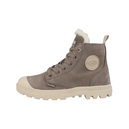 Palladium Schn&uuml;rboots Pampa Hi Zip WL in braun | Gr.: 39