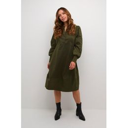 Culture Kleid CUantoinett Feminine in Burnt Olive | Gr.: S