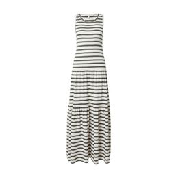 MUNTHE Kleid 'UMMEI' Damen Gr&ouml;&szlig;e 42 oliv / wollwei&szlig; Sommerkleid