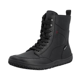 Rieker Damen Winterboots, Gr. 37, schwarz, Lederimitat, Schuhe, Schn&uuml;rboots, Outdoorschuh mit wasserabweisender Rieker TEX Membran