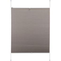 Plissee OTTO HOME, B:40cm H:130cm, grau, Obermaterial: 100% Polyester, Badezimmer, Plissees, "LAHOLM", Fixma&szlig;, Bestseller mit &uuml;ber 4000-Bewertungen,