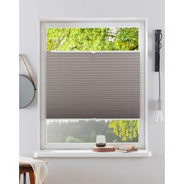 Plissee OTTO HOME, B:70cm H:210cm, grau, Obermaterial: 100% Polyester, Badezimmer, Plissees, "LAHOLM", Fixma&szlig;, Bestseller mit &uuml;ber 4000-Bewertungen,