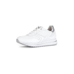 Gabor Comfort Sportlicher Schn&uuml;rschuh in wei&szlig; | Gr.: 40,5