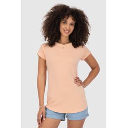 alife and kickin ALIFE & KICKIN Damen Rundhalsshirtmellow peach, nightblau, Gr. XXL, 95% Viskose, 5% Elasthan, Shirts