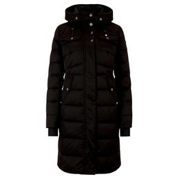 Gil Bret Steppmantel mit Kapuze in Schwarz | Gr.: 44