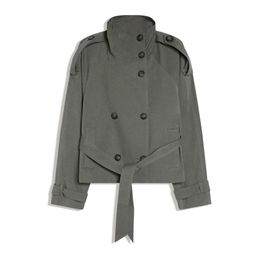 Bershka Jacke Damen Gr&ouml;&szlig;e S sand Sommerjacke