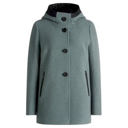 Gil Bret Wolljacke mit Kapuze in graugr&uuml;n | Gr.: 42
