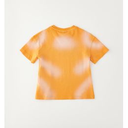 sarabanda Jungen T-Shirt "BABY BOY SUMMER T-SHIRT", orange, Gr. 122, 100% Baumwolle, Shirts