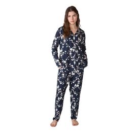 JJB20 Damen Langarm-Shirt Schlafanzug
