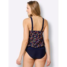feel good Damen Tankini-Top, bunt, Gr. 38, Elasthan, Polyamid, Bikini-Oberteile