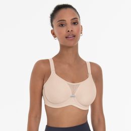 Anita active Damen Sport-BH "performance wireX", Gr. 85, rosa, Stoff, Obermaterial: 55% Polyamid, 23% Polyester, 22% Elasthan, Mesh, clean, matt,