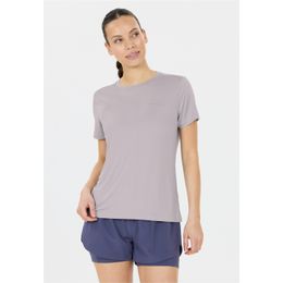 Endurance Damen T-Shirt "Yonan V2", blau, Gr. 42, unifarben, 92% Polyester, 8% Elasthan, Shirts, mit atmungsaktiver Quick-Dry-Funktion