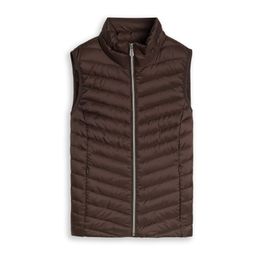 Tom Tailor Vest female size XXXL Dark brown