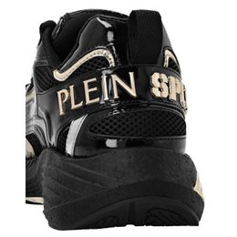Plein Sport Herren Sneaker "Low-Top-Sneaker", Gr. 43, schwarz, Schuhe