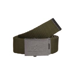Alpha Industries G&uuml;rtel Herren Gr&ouml;&szlig;e 80/105 oliv