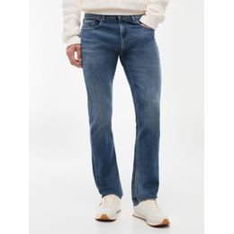 Tommy Jeans Herren Slim-fit-Jeans "SCANTON SLIM", blau, Gr. 36, unifarben, Denim/Jeans, Obermaterial: 94% Baumwolle, 4% Polyester, 2% Elasthan,