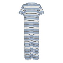 Saint Tropez Kleid Damen Gr&ouml;&szlig;e 38 hellblau / wei&szlig; Sommerkleid