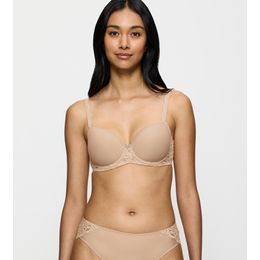 Triumph Damen B&uuml;gel-BH "Amourette WP", Gr. 85, beige, Microtouch, Obermaterial: 61% Polyester, 27% Polyamid, 12% Elasthan, unifarben, BHs,