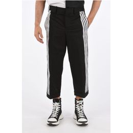 Neil Barrett Low Rise Paspelhose in Schwarz