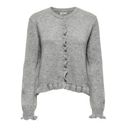 Jacqueline de Yong JDY Strickjacke in Light Grey Melange | Gr.: L