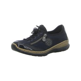 Rieker Sportlicher Schn&uuml;rschuh in blau | Gr.: 37